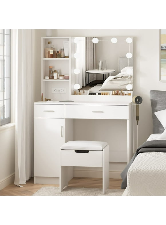 Makeup Vanities in Bedroom Furniture - Walmart.com
