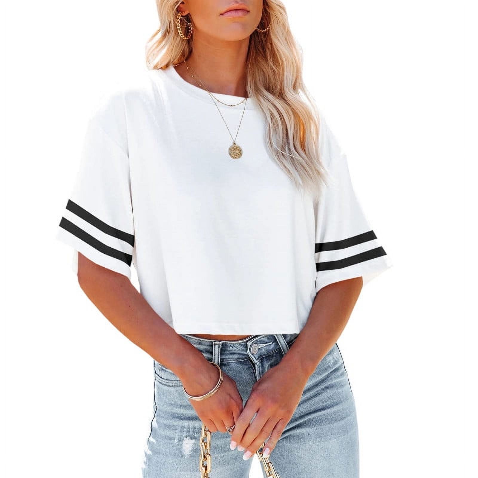 Champion Women’s Cropped T-Shirt - Walmart.com
