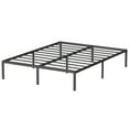 Vebreda 14 Metal Bed Frame Full Size Black Platform Bed Frame With Heavy Duty Steel Slats