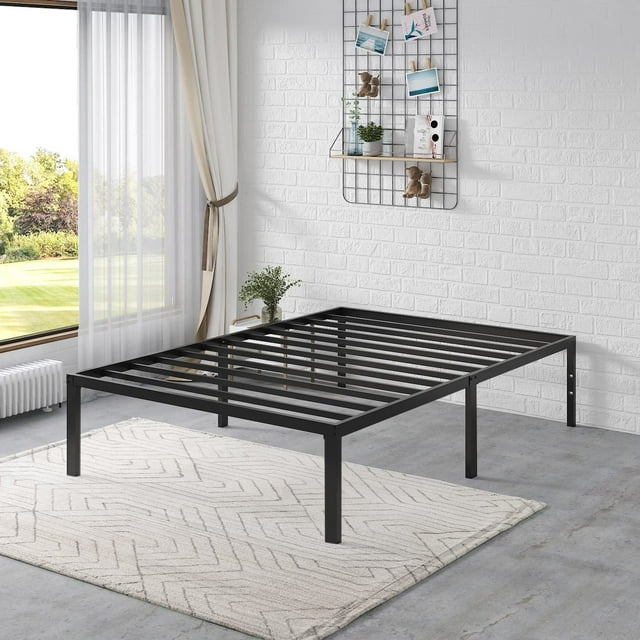 Vebreda 14" Twin Bed Frames, Metal Twin Platform Bed Frame, Heavy Duty ...