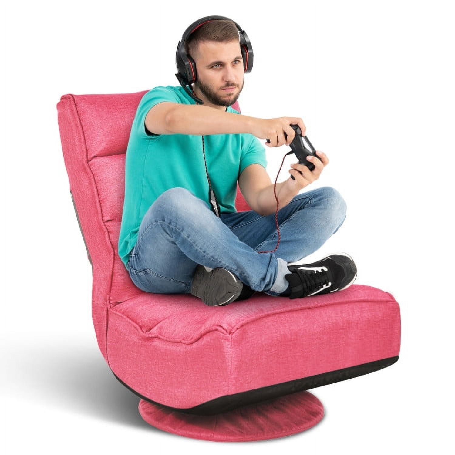 Vebreda 5-Position Folding Floor Gaming Chair - Walmart.com