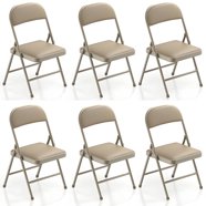 Riviera Rattan Back Folding Chair with Upholstered Seat, Natural ...