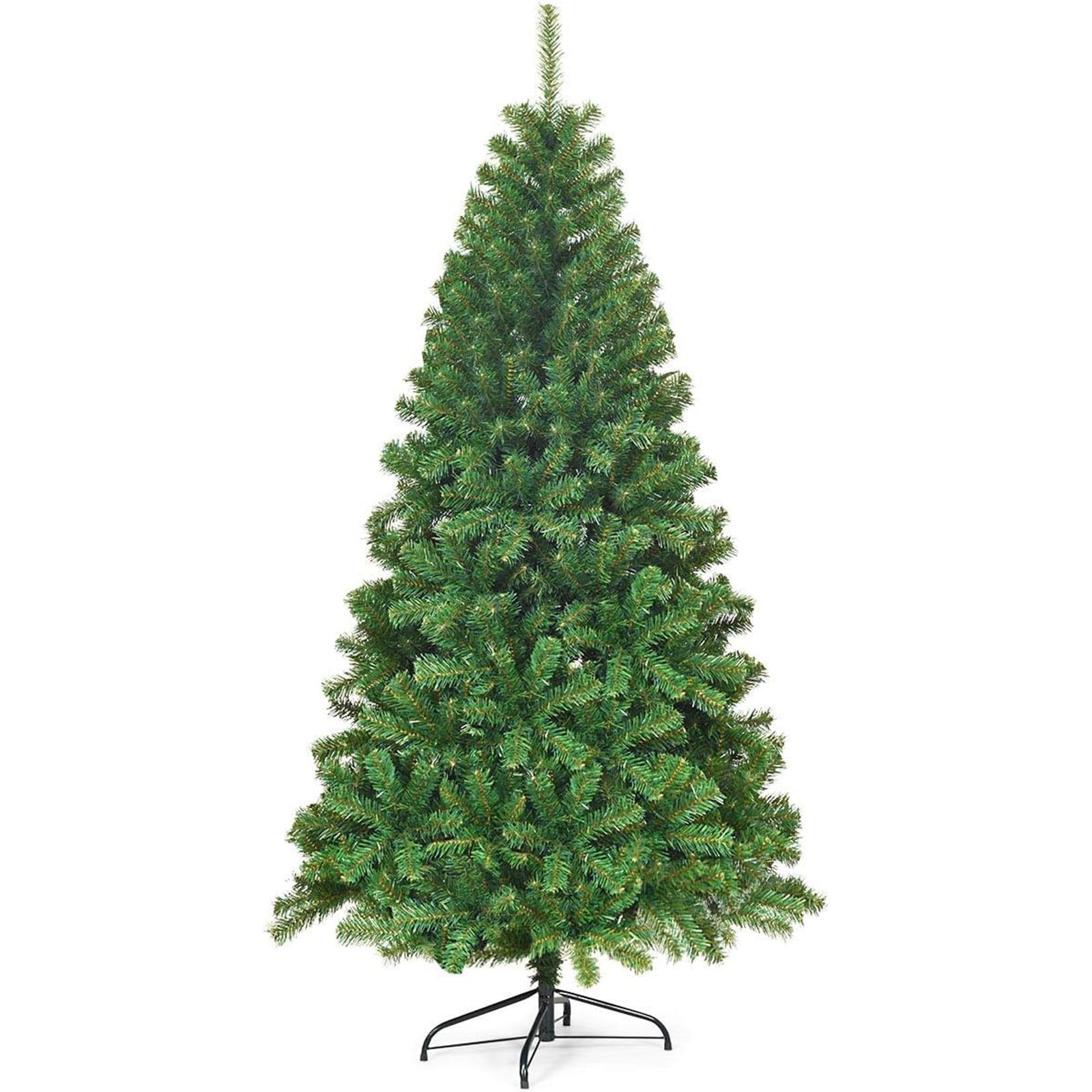 Vebreda Christmas Tree 6ft Artificial Hinged Xmas Tree with 1,000 ...