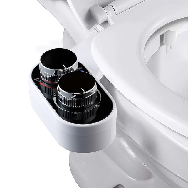 Vebreda Self-Cleaning Dual Nozzle (Feminine/Bidet Wash) Toilet Bidet ...