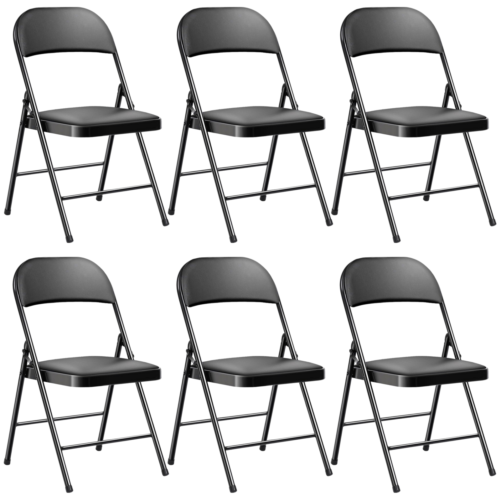 Essentials by OFM ESS-8210 Multipurpose Padded Metal Folding Chair ...