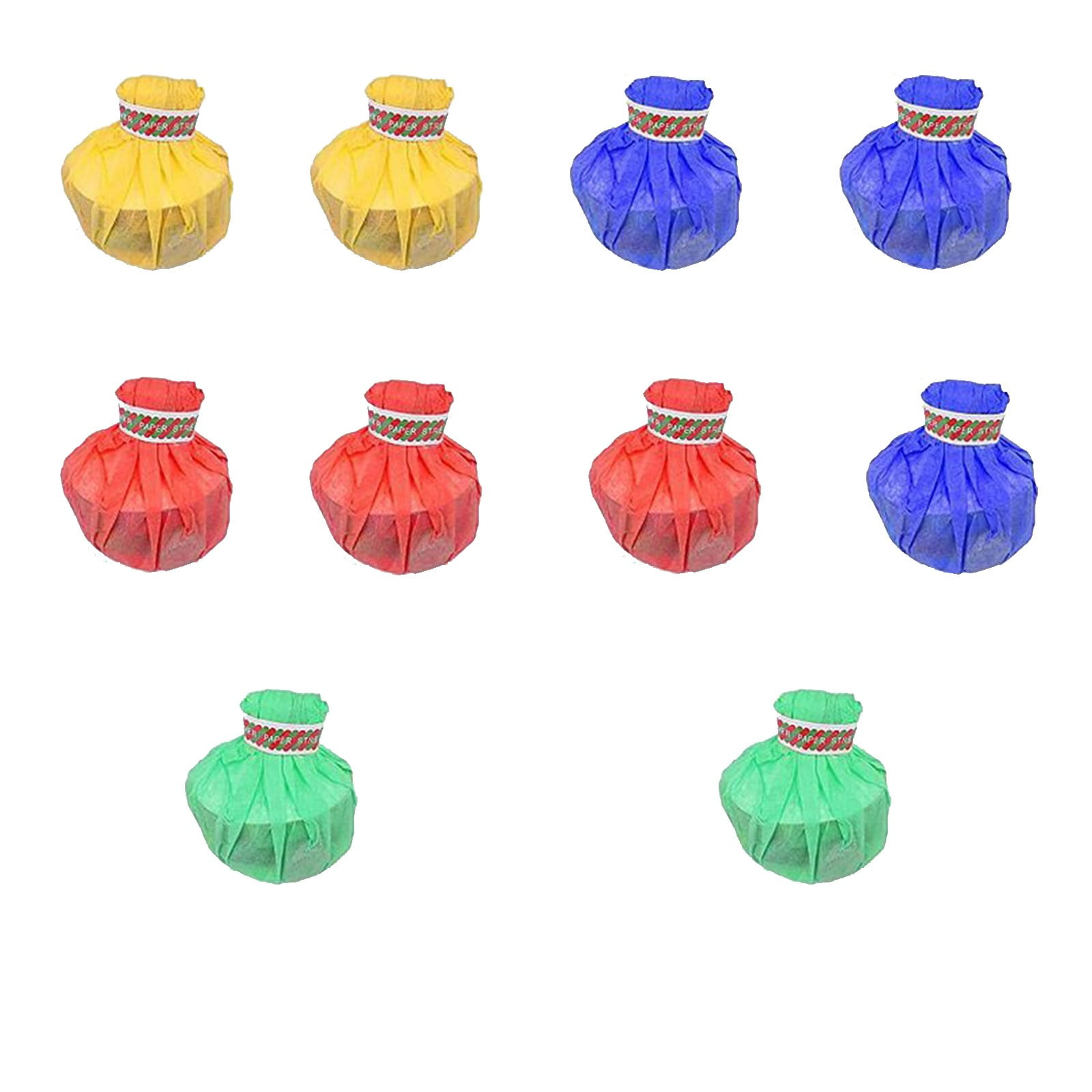 Zenithome 10 Pcs Throw Confetti Streamers Paper Party Streamers Trick ...