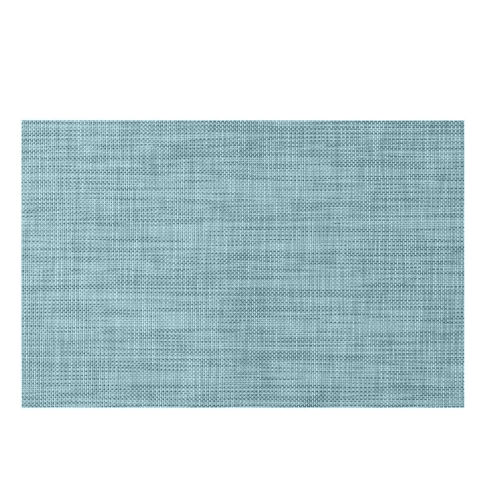 Zenithome Blue Placemats Set Of 4 Heat Vinyl Table Mats Set Of 4 ...