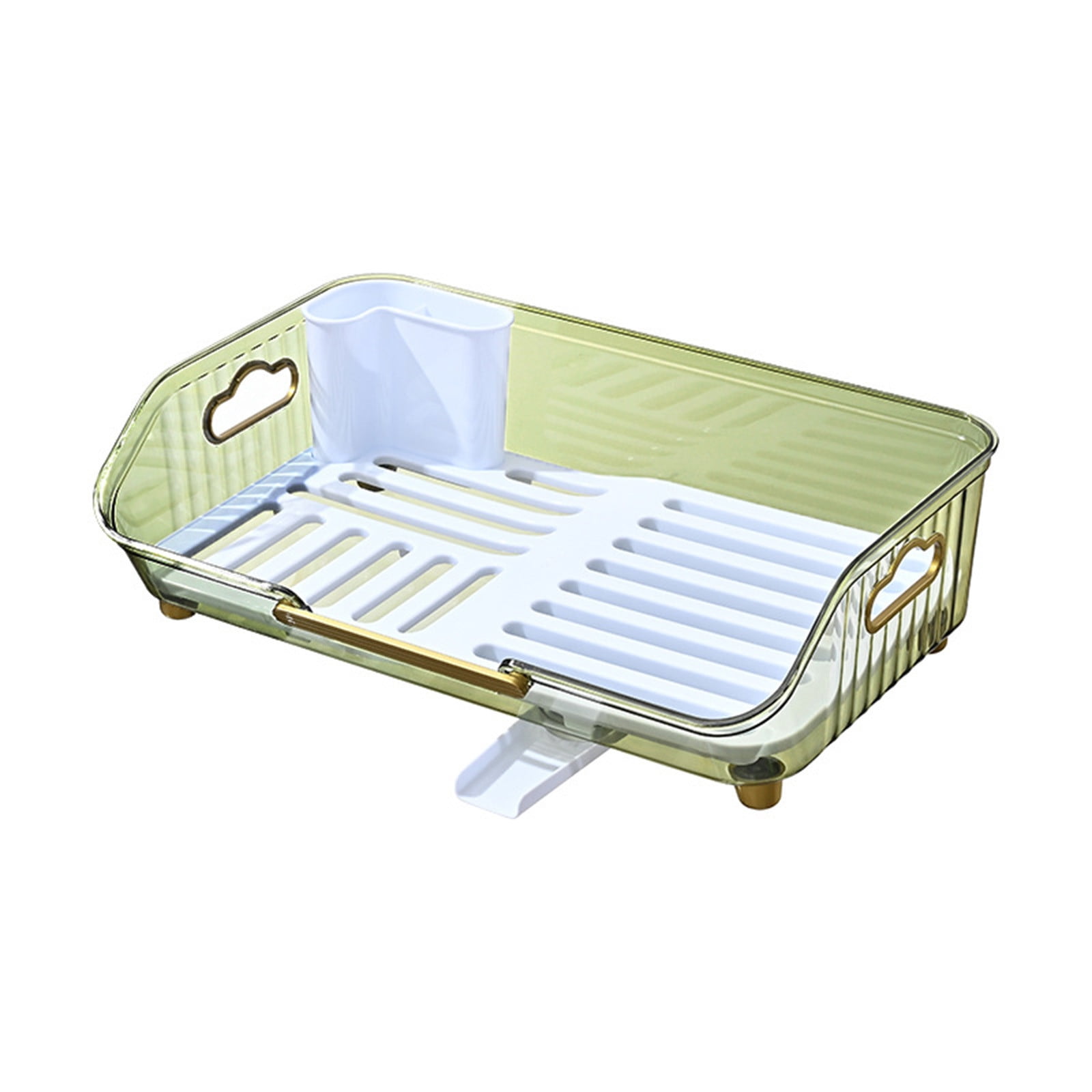 Zenithome Under 25 Dish Drying Rack with Drainboard Dish Drainers for ...