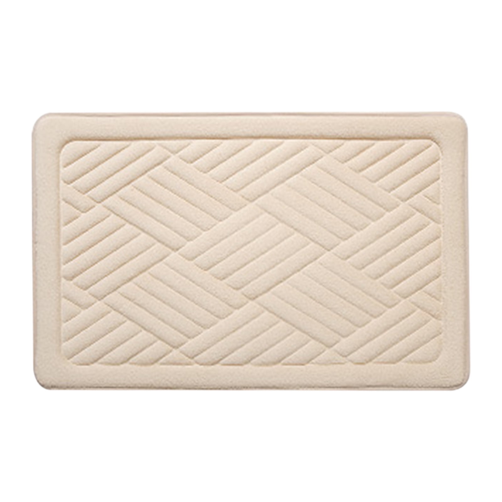 Zenithome Bathroom Door Absorbent Non-Slip Floor Mat Toilet Restroom ...