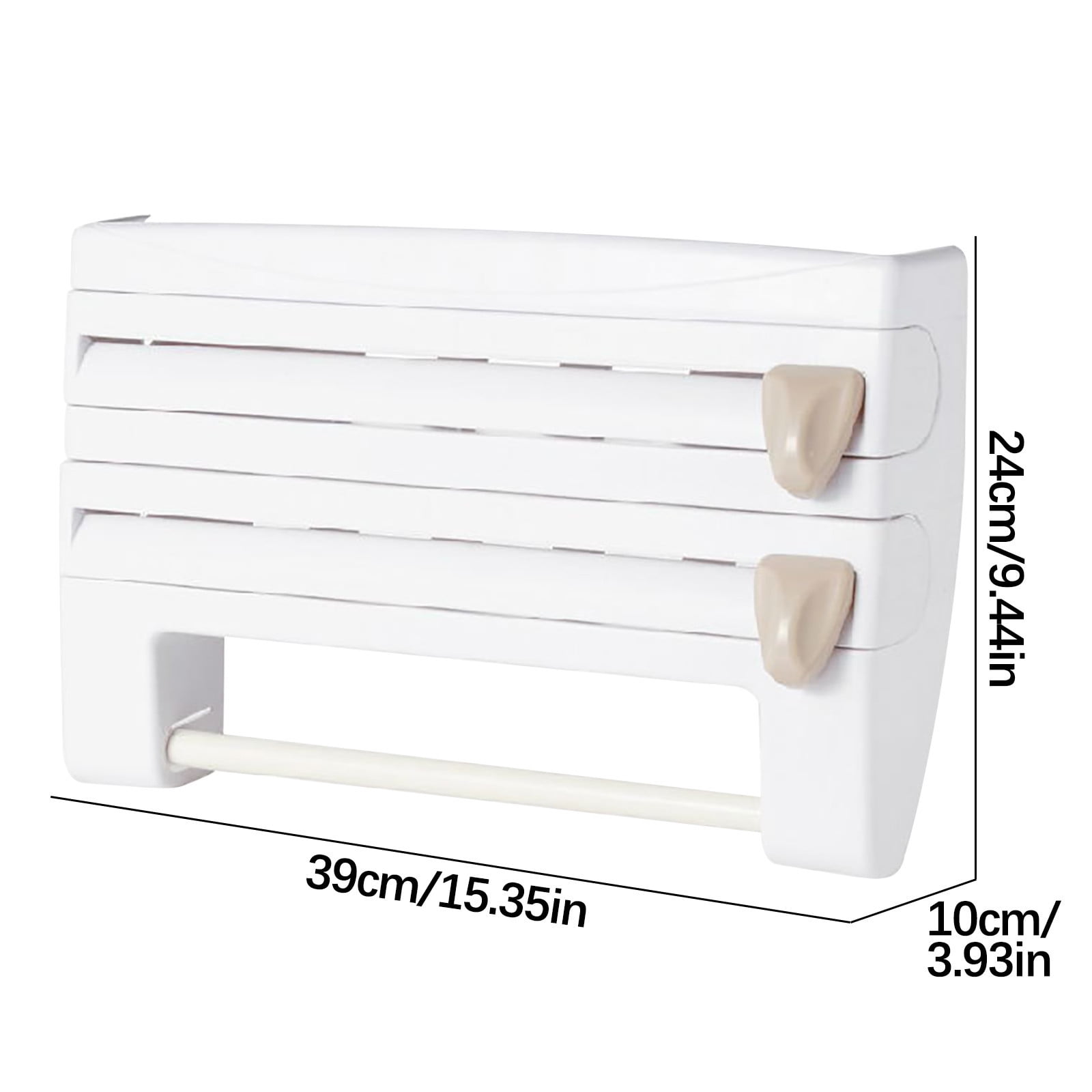 Zenithome Multi Functional Cling Film Cutter Wall Mounted Kitchen ...