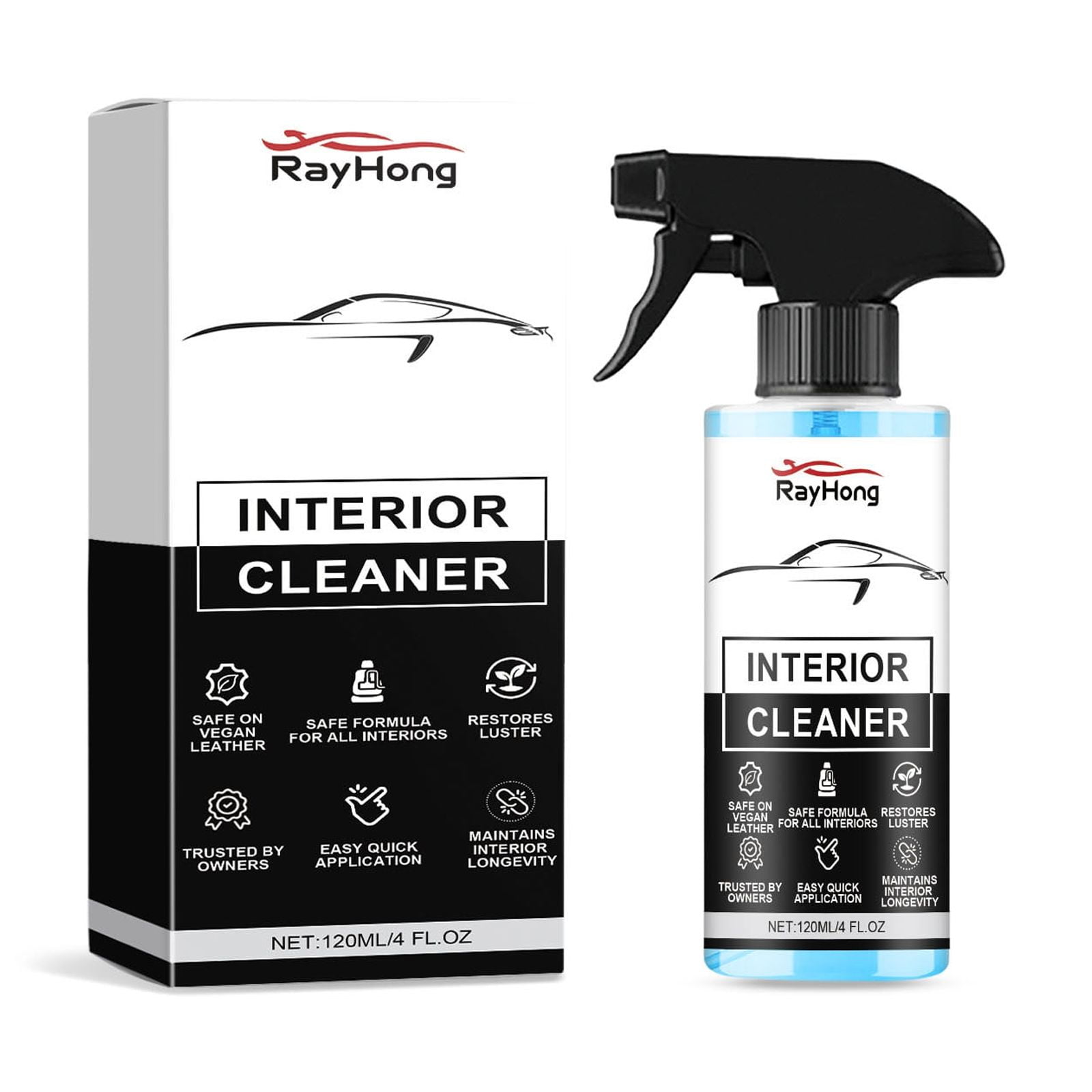 Zenithome Seat Leather Interior Cleaner Decontamination Car Special ...