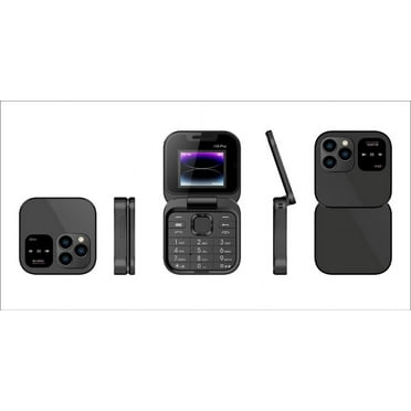Gmogad Folding Flip Phone Double SIM Double Standby Mini Backup Phone B ...