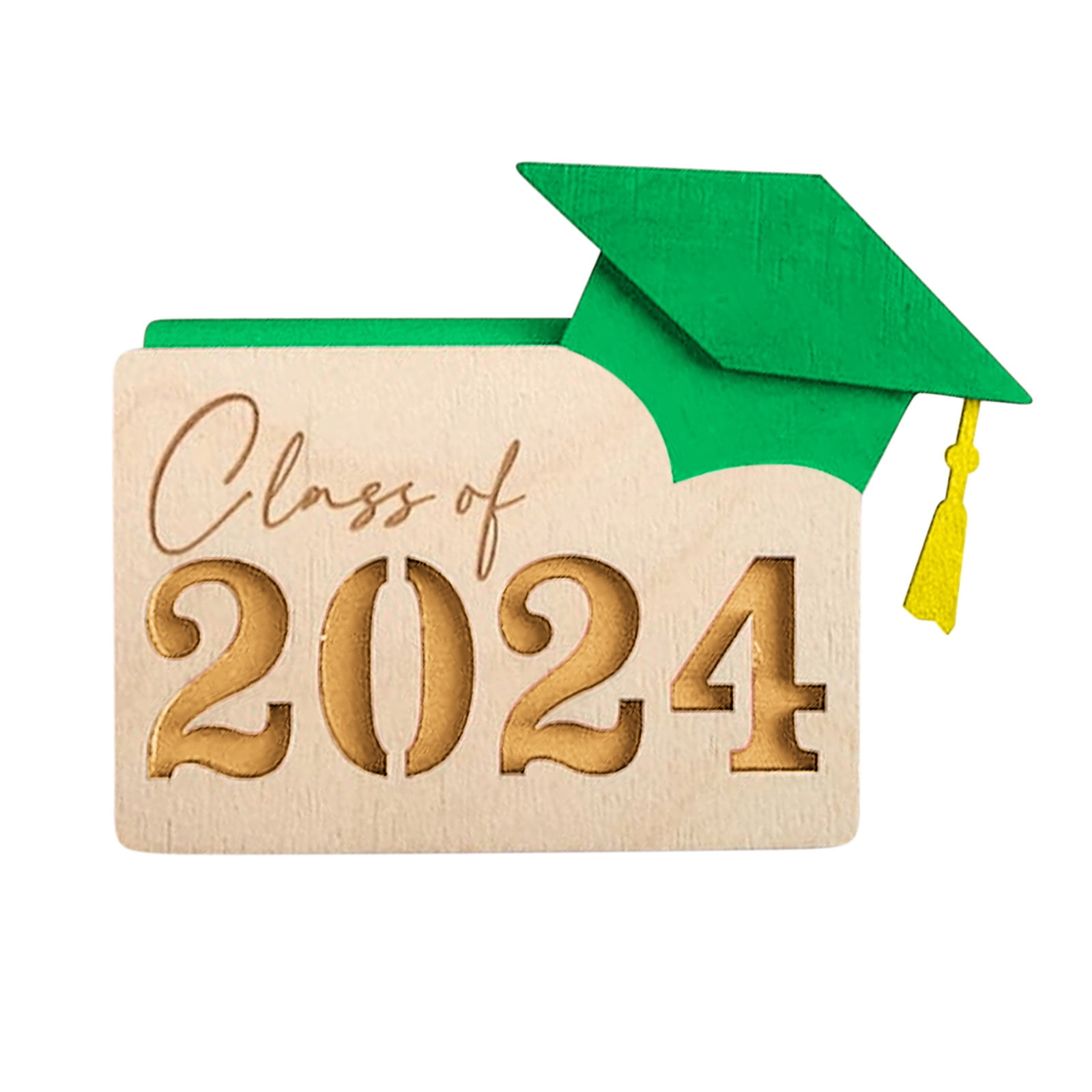Zenithome Graduation Gift Card Graduation Gift 2024 Wooden Graduation ...