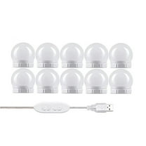 AIBOO Hollywood LED Vanity Mirror Lights Kit ,6 Natural Light Bulbs ...