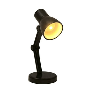 InsCrazy Desk Lamp, Mini Small Desk Lamp LED Folding Portable Small ...