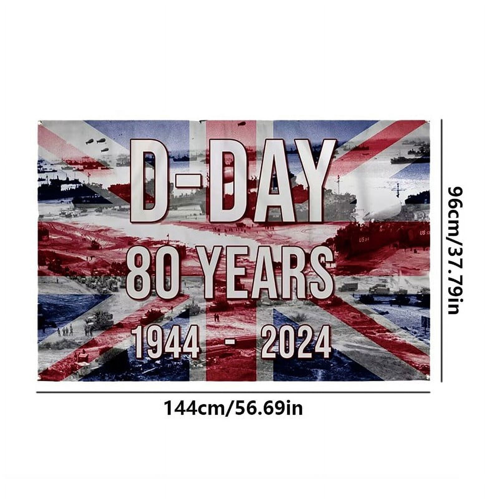 Vecoauto Normandy Landing 80th Anniversary Flag Decoration Normandy 4 ...