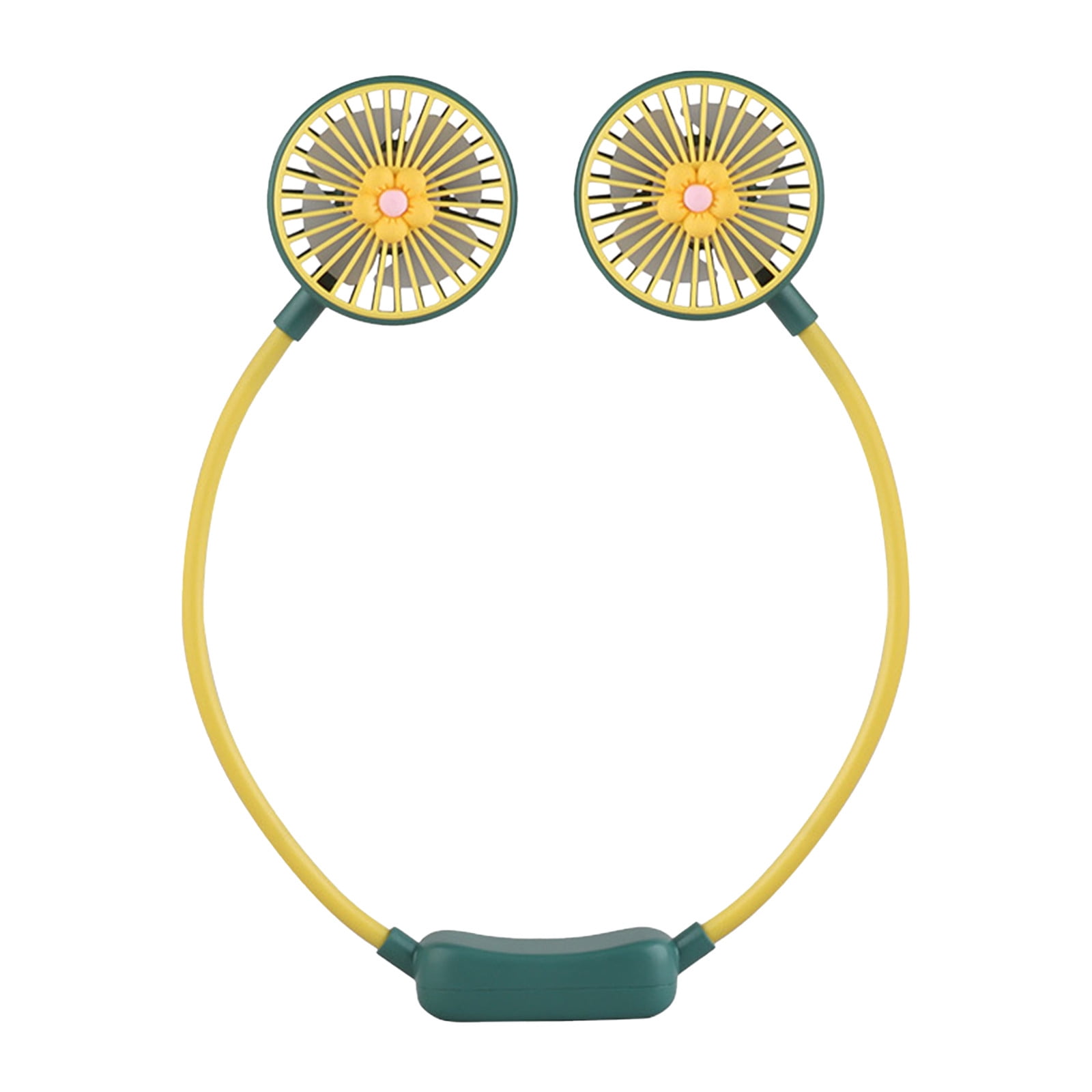 Zenithome Portable Neck Fan, Rechargeable Fan Hanging Fan Cute Outdoor ...