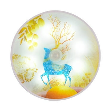 Motion Sensor LEDs Night Light USB Rechargeable Human Body Induction ...