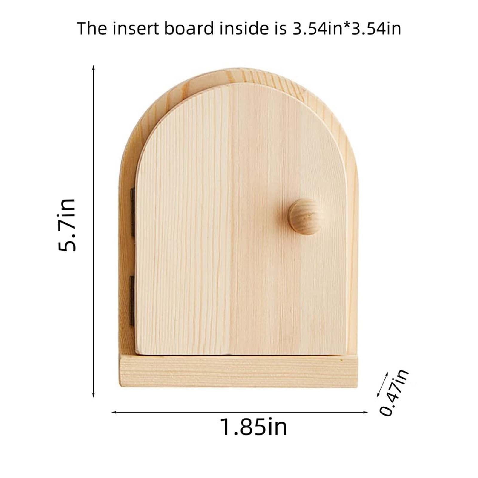 Zenithome Solid Wood Switches Protective Cover Wall-Mounted Household ...