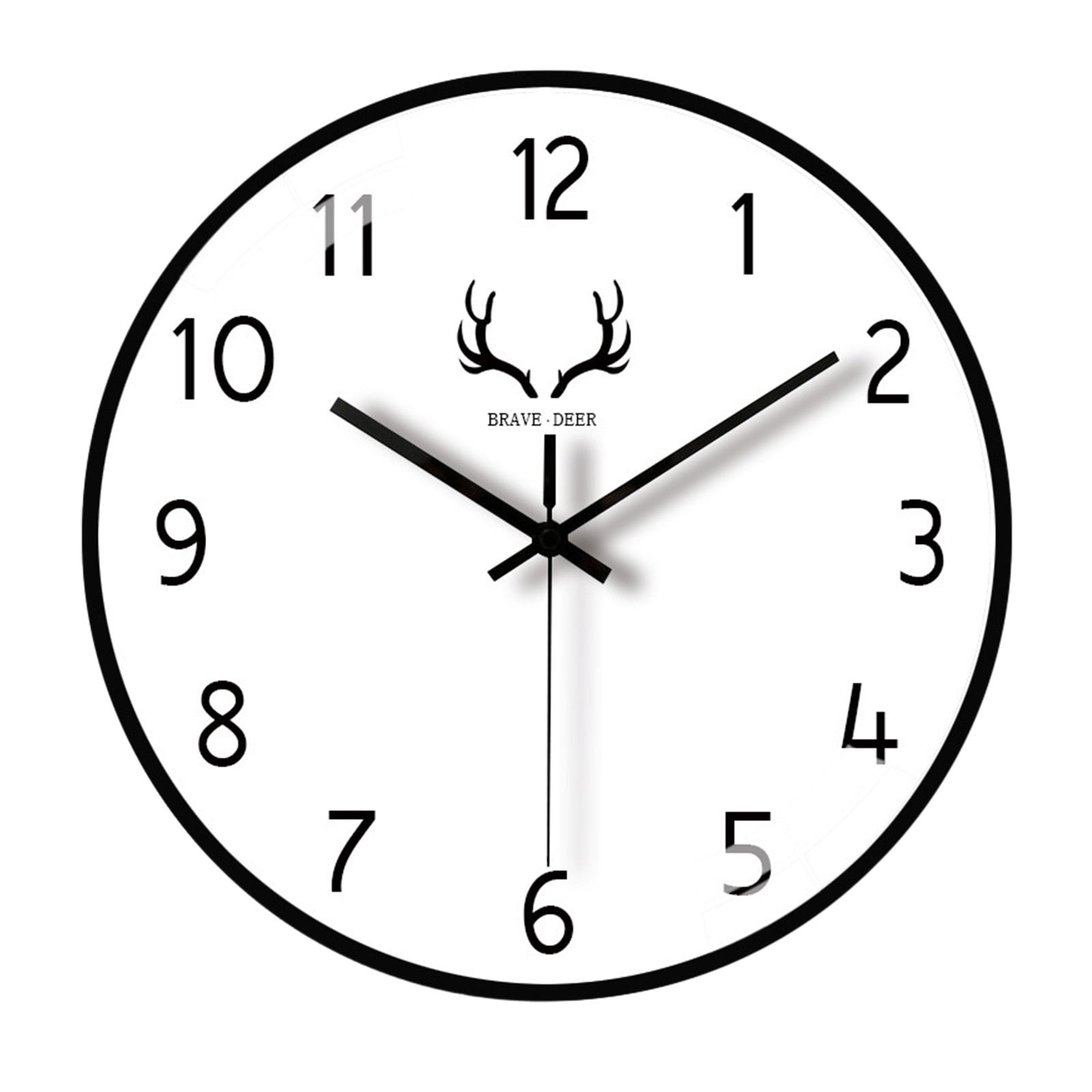 Zenithome Wall Clock Silent NonTicking Battery Operated 8 Inch Quartz ...