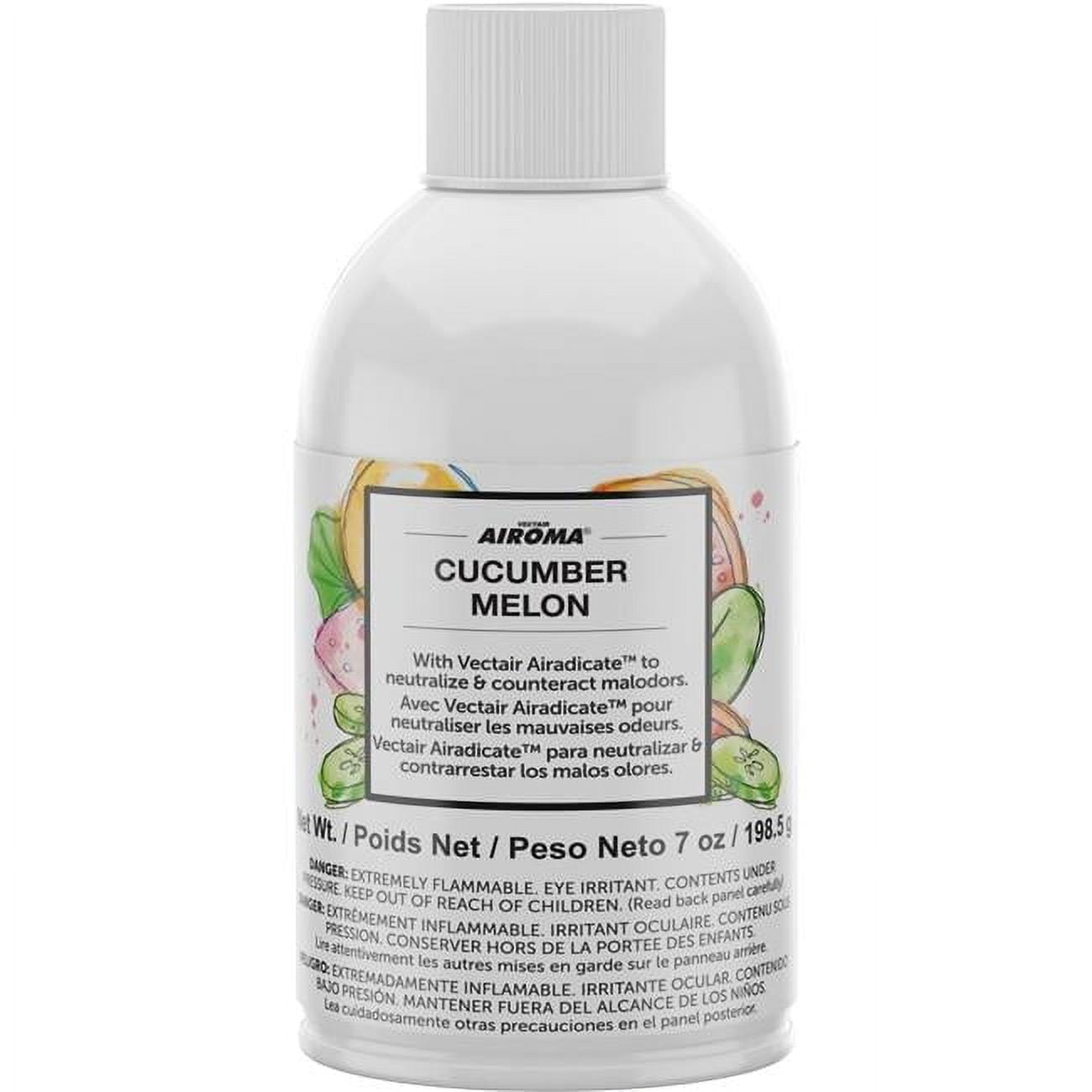 Vectair Systems 3000 Cucumber Airoma Dispenser Fragrance Refill - Pack ...