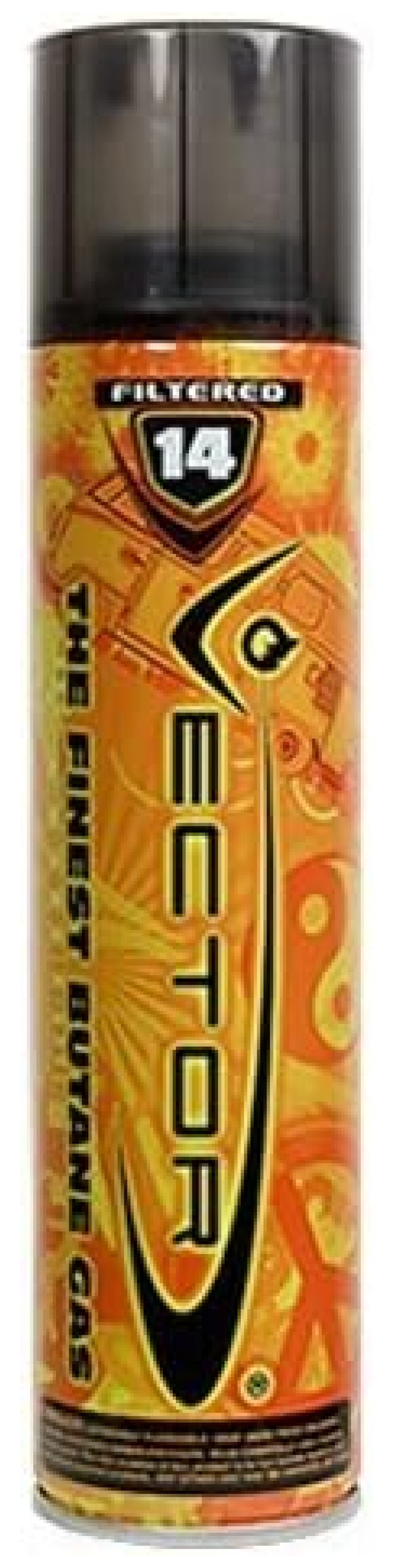 Vector 14x Filtered Premium Refined Fuel Butane Gas Refill (320mL) by ...