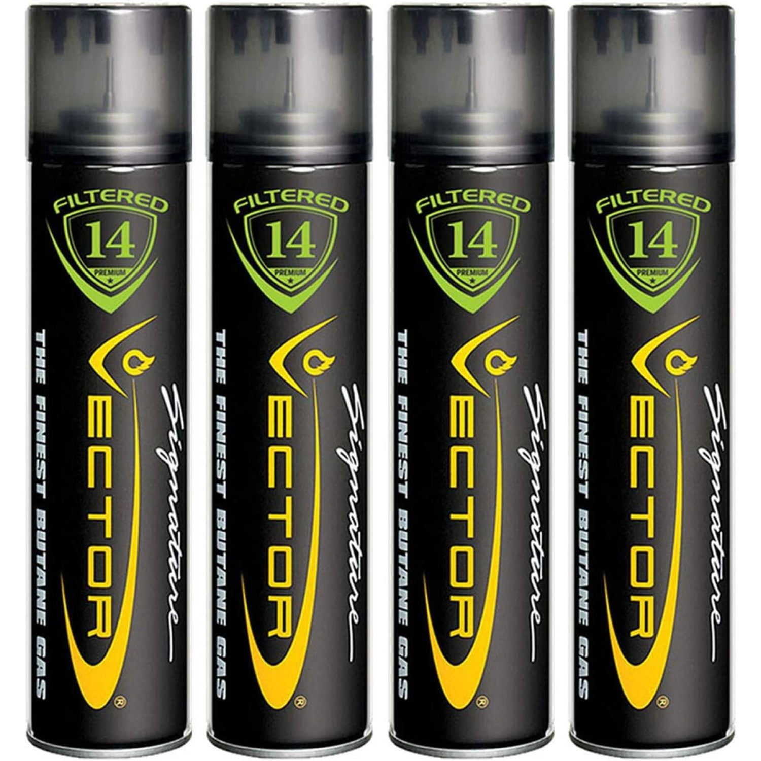 Vector KGM Vector 14x Filtered Premium Refined Fuel Butane Gas Refill ...