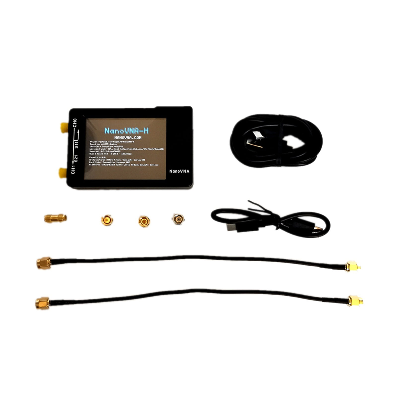 Vector Network Analyzer 50khz~1 5ghz Vna 2 8inch Lcd Hf Vhf Uhf Uv Vector Network Analyzer