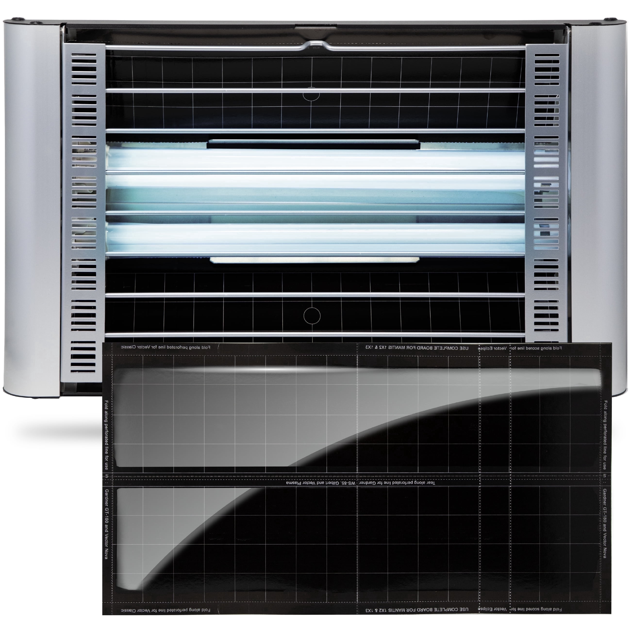 Catchmaster Vector Plasma Grilled UV Light Fly Trap Silver, Bug Catcher ...