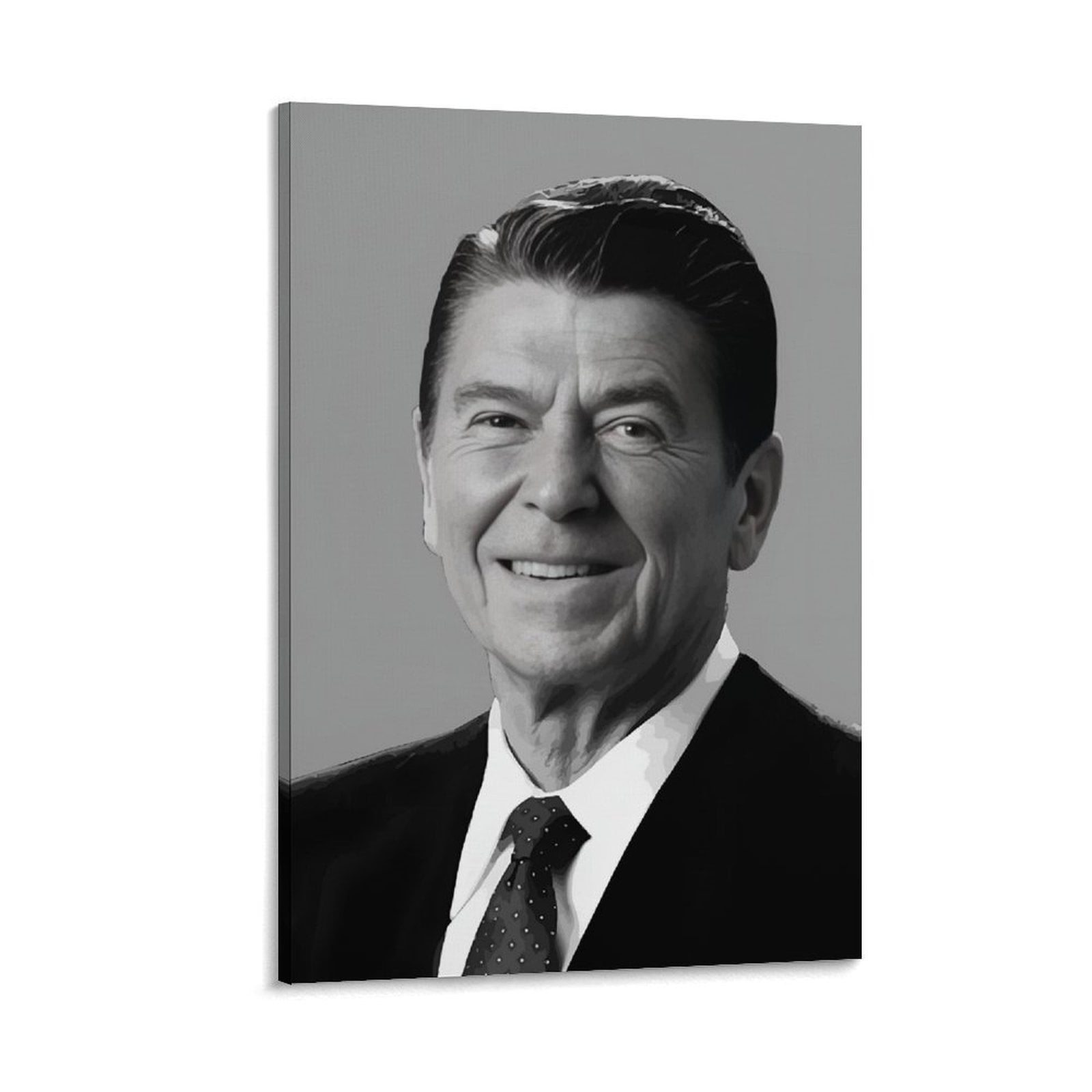Vector Portrait of Ronald Reagan Poster Posters Wall Art Painting ...