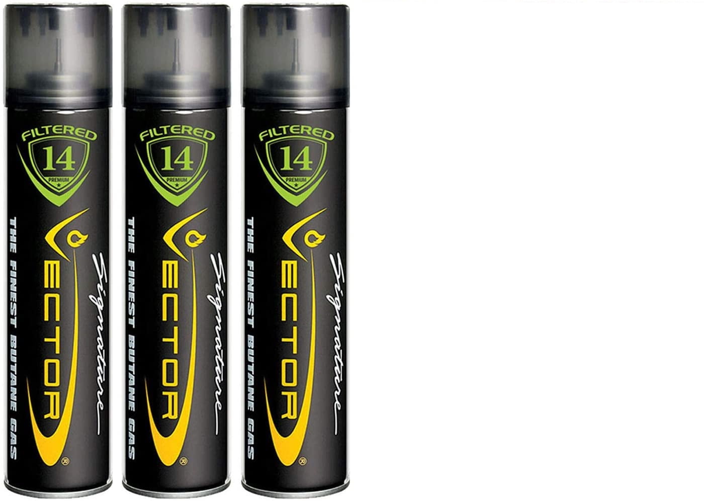 Vector Refillable Butane Fuel - Quintuple Refined Gas, 3 Pack - Walmart.com
