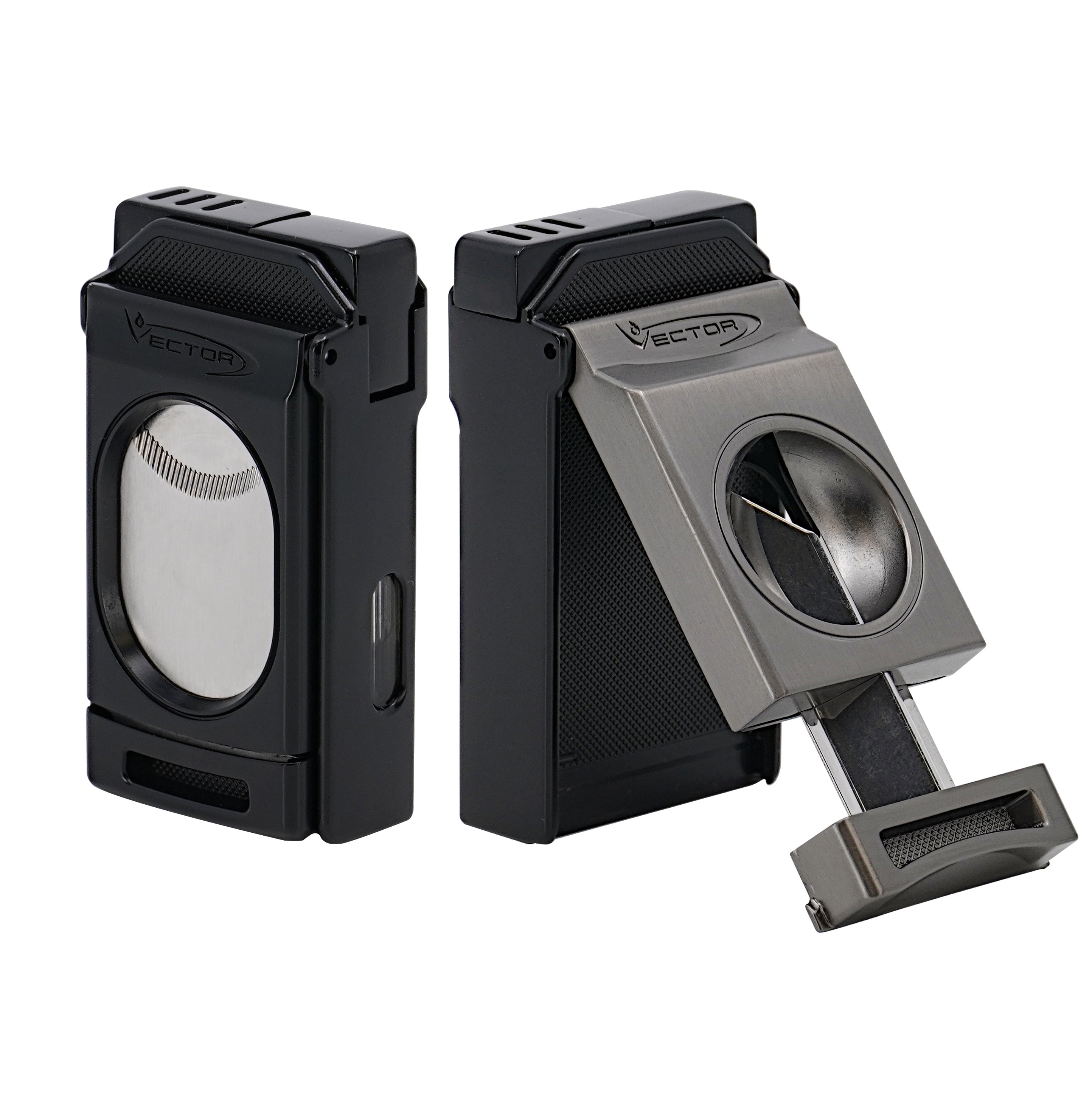 Vector Switch Double Flame Torch Lighter with Cigar Cutter - Walmart.com