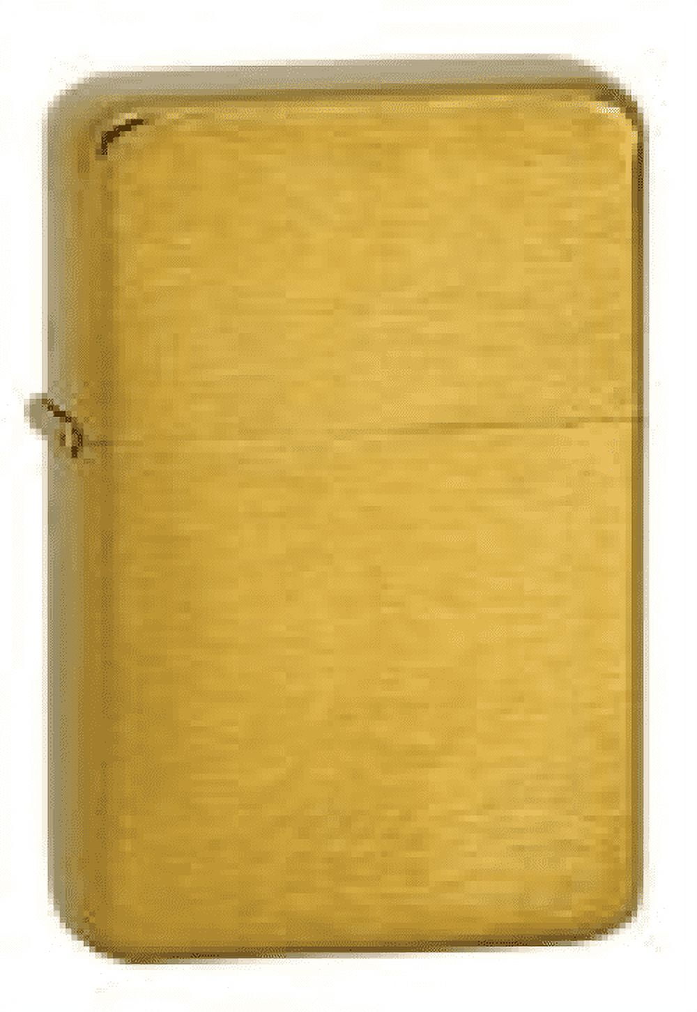 Vector Thunderbird 155 Brushed Brass Butane Lighter - Walmart.com