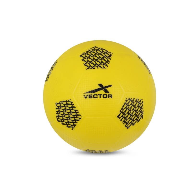 Vector X Pvc SOFT KICK Football (Size 3) Colour Yellow | Bounce & Speed ...