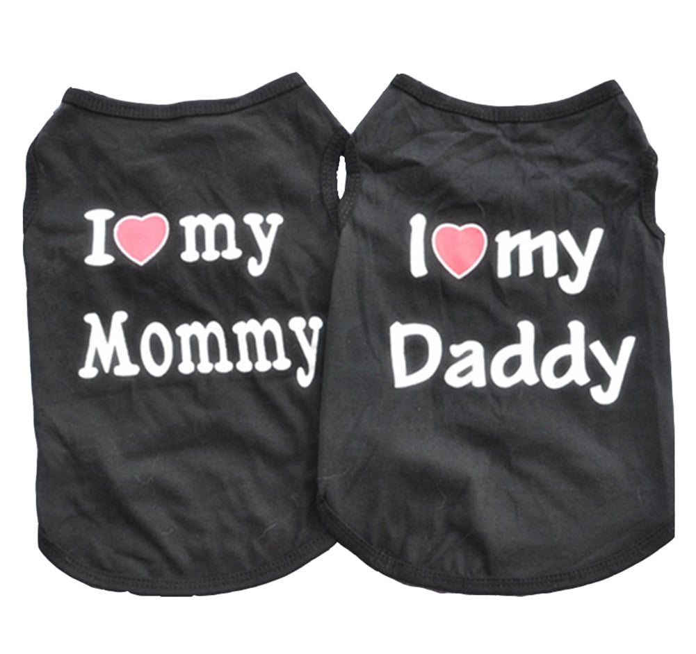 Vedem Dog Shirts 2 Pack Dog T-Shirt Clothes for Small Dogs Pet Vest ...