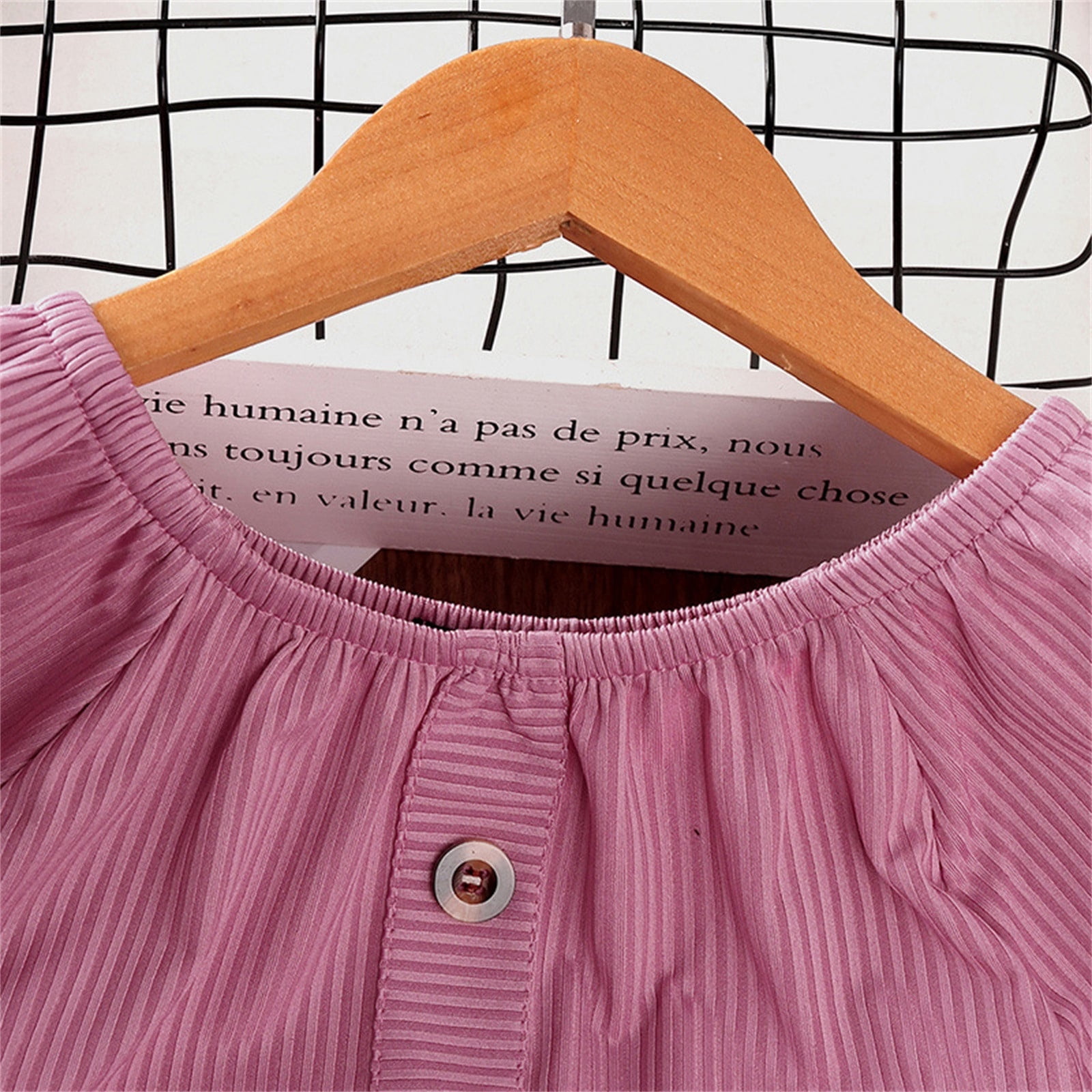 Vedolay Girl Skirt Set Girl's Cute 2 Piece Outfits Short Sleeve Bow ...