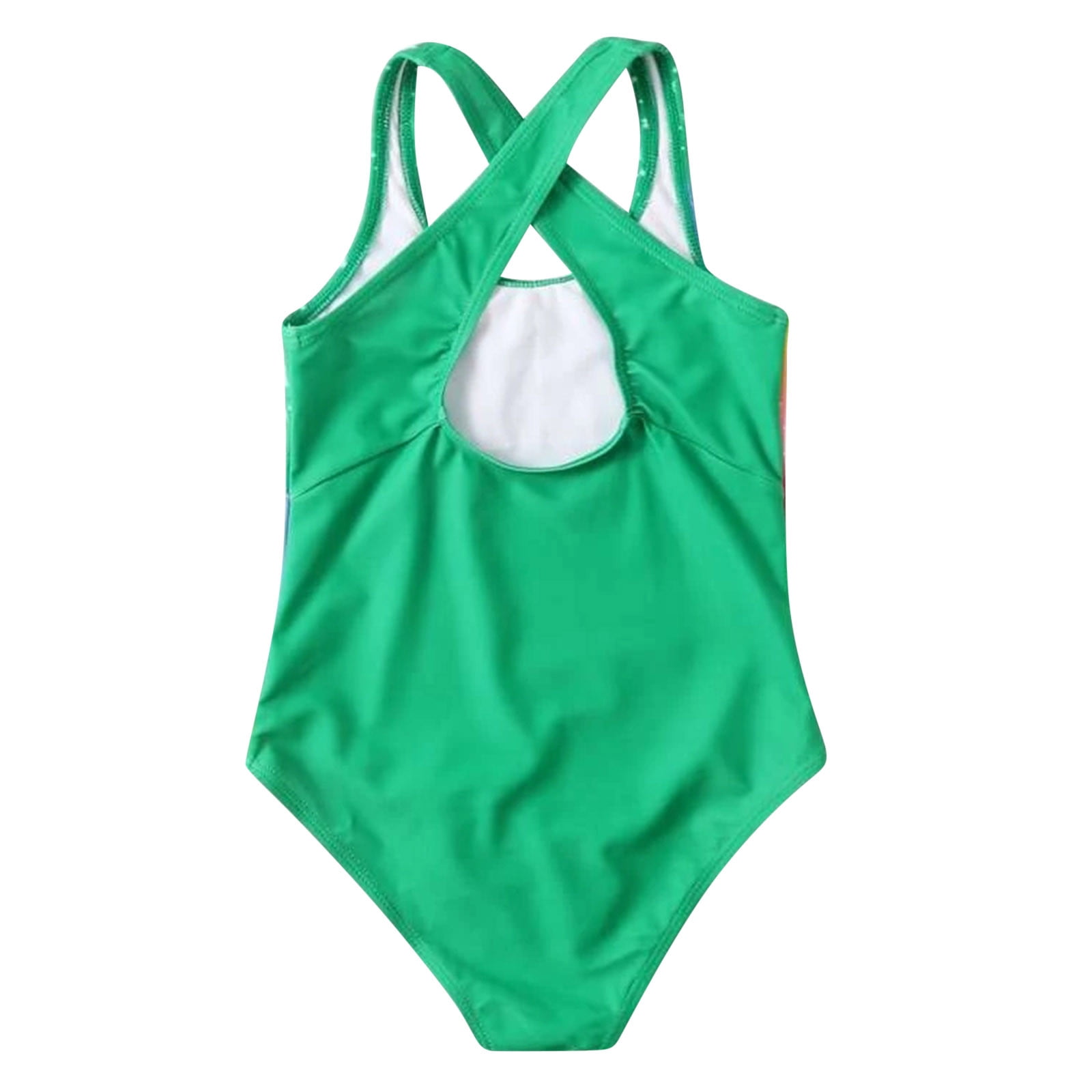 Vedolay Girl Swimsuits Girls One Piece Swimsuits Crossback Swimwear