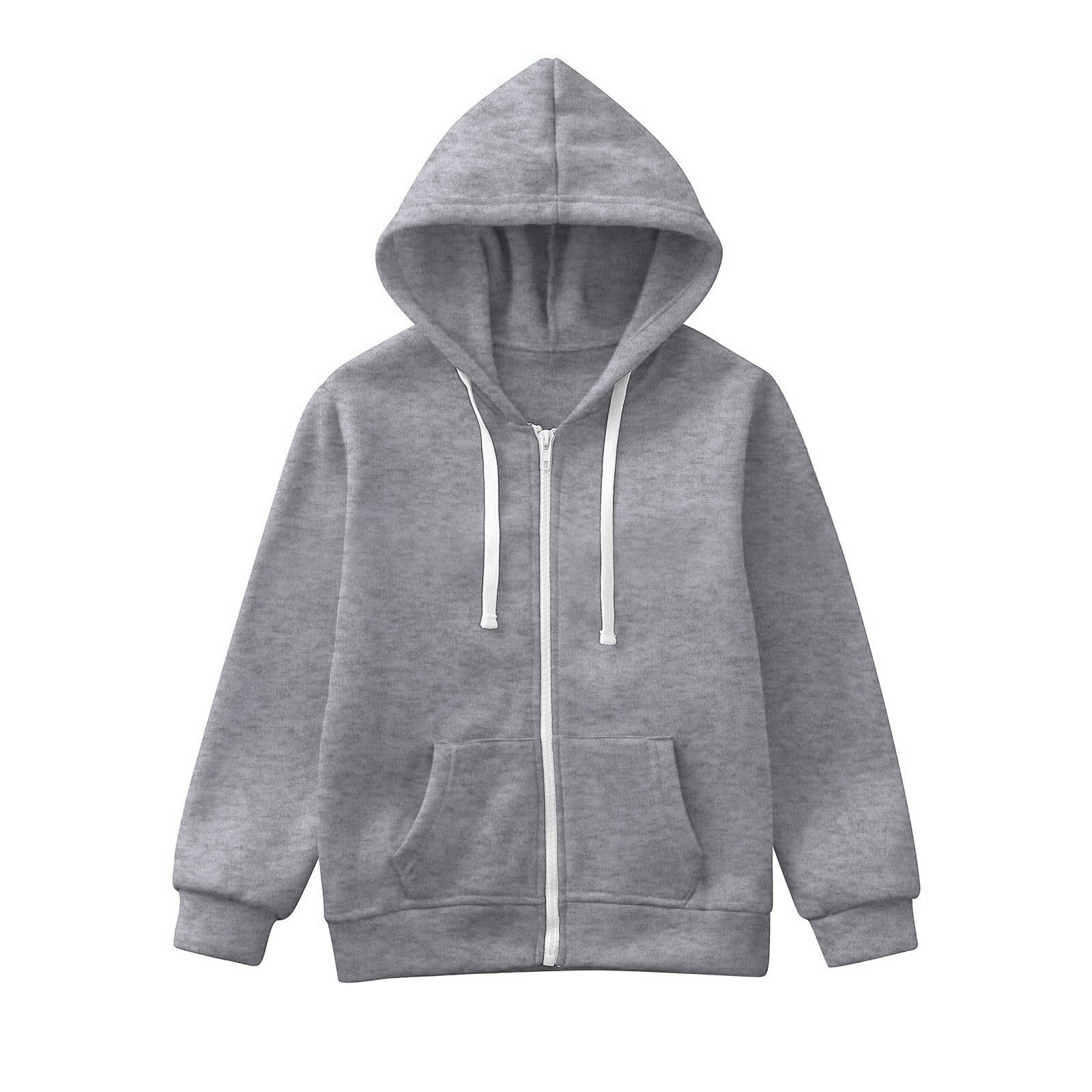 Vedolay Girls Colorblock Button Up Jacket, Long Sleeve Fleece Coat ...