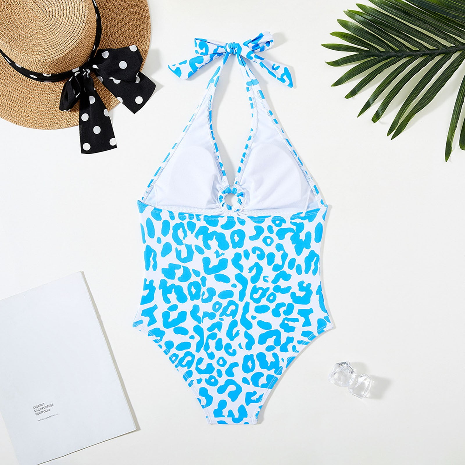 Vedolay Girls One Piece Swimsuits Halter Neck Beach Bathing Suit,Red 13 ...