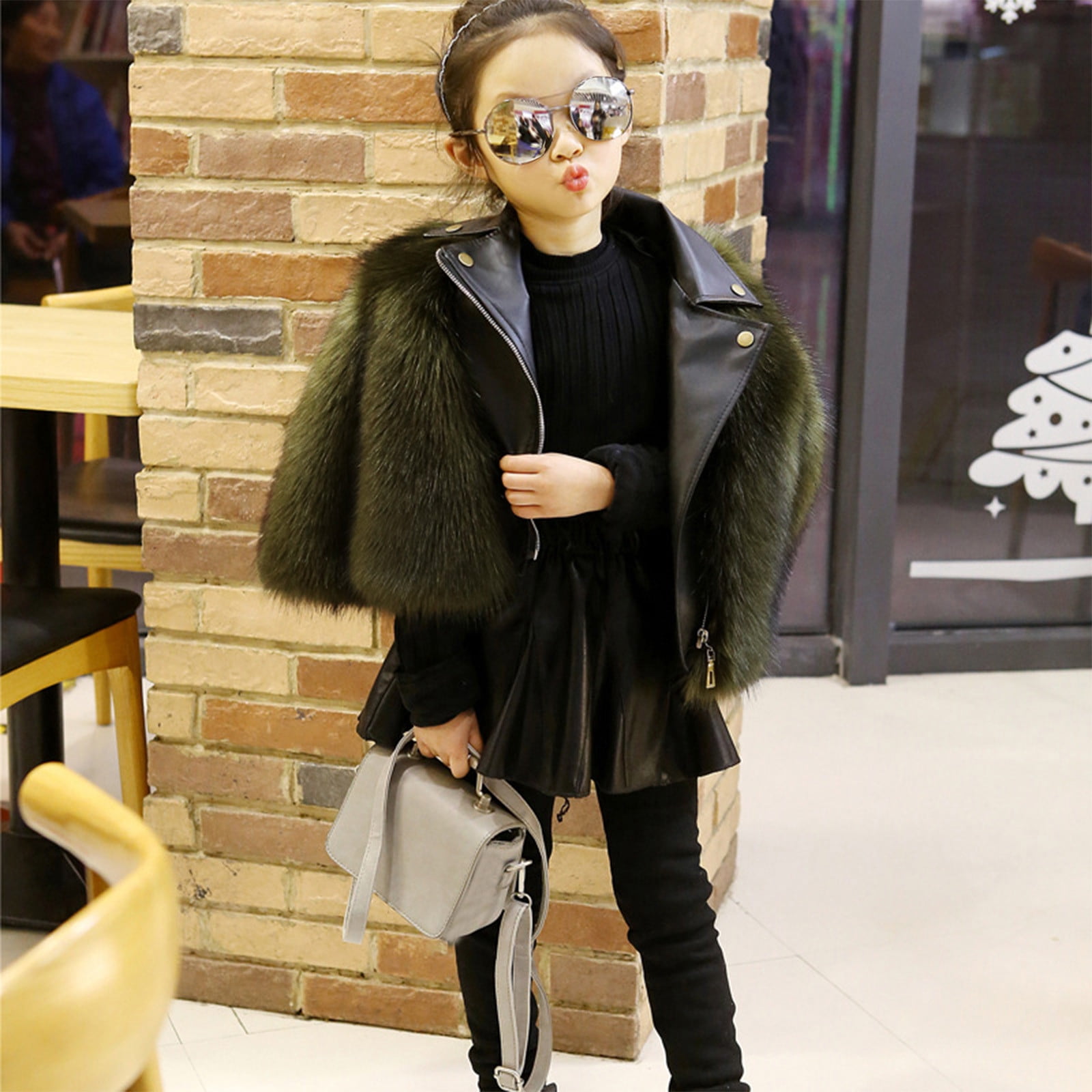Vedolay Jean Jackets Girls Coat Watercolor Zip-Up Hoodie Warm Outerwear ...