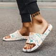 Vedolay Men Summer Slippers Cloud Slippers for Men Foam Cushion Slides ...
