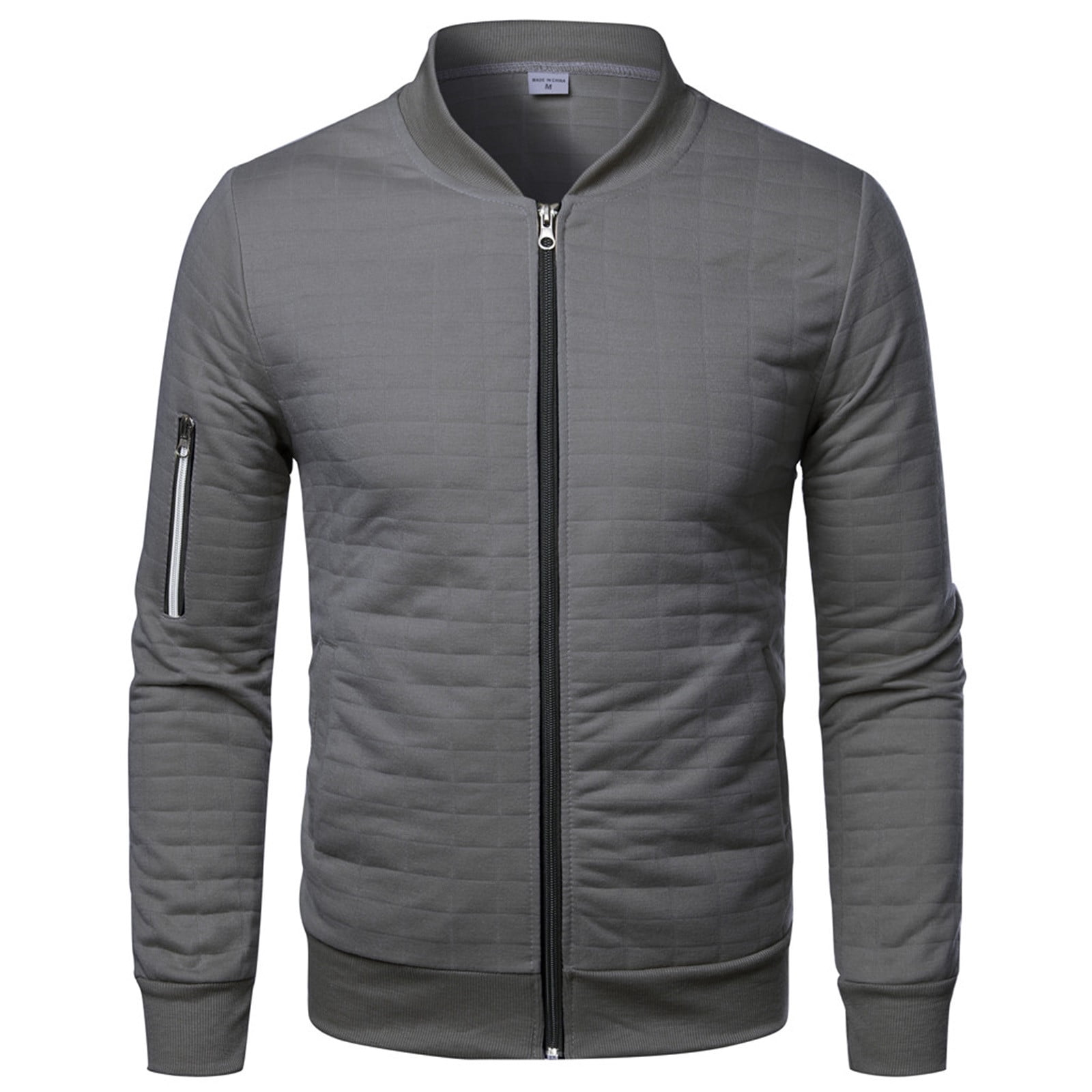Vedolay Men's and Big Men's Work Office Coats Pocket Jacket Suit Grey,L ...