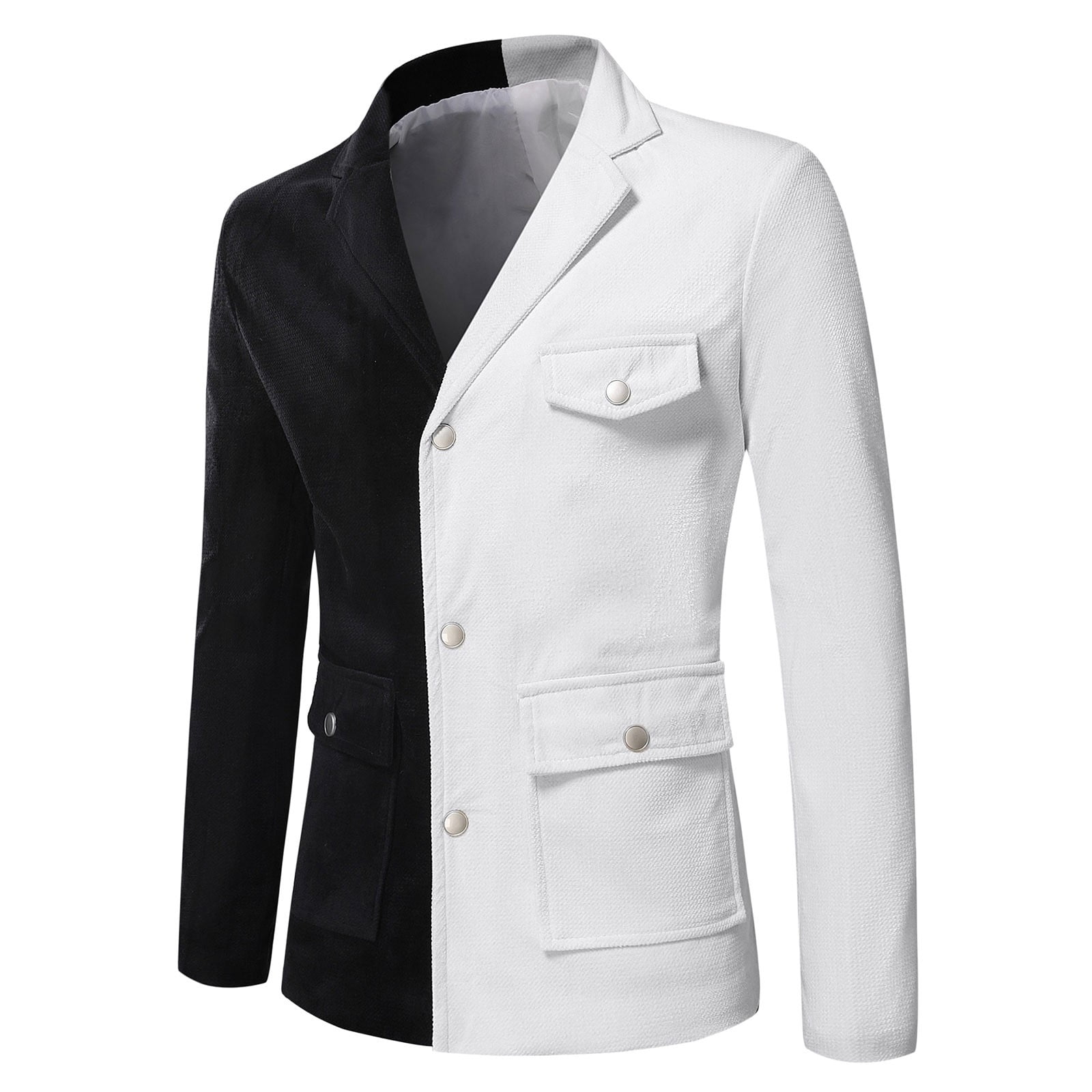 Vedolay Mens Office Blazers Open Front Long Sleeve Work Office Jackets ...