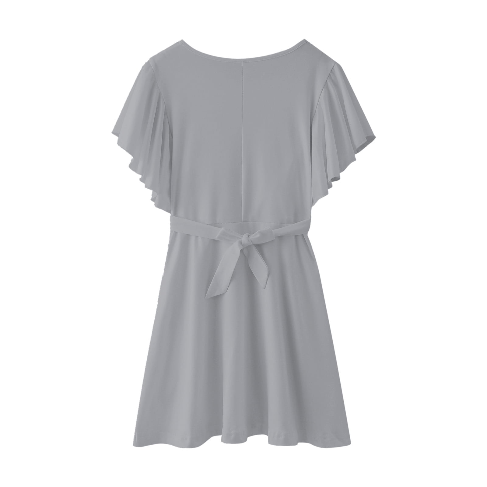 Vedolay Summer Dress Girl Peony Lace Back A-Line Straight Tutu Tulle ...