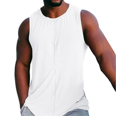 Mens Heavy Cotton Tank Top 2 Pack - Walmart.com