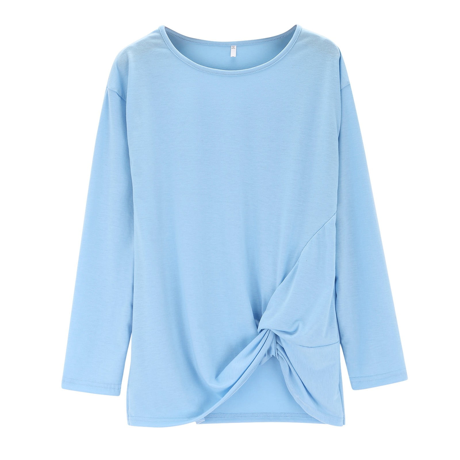 Vedolay Tween Girls Clothes 10-12 Tunic Knot Long Casual T-Shirt Front ...