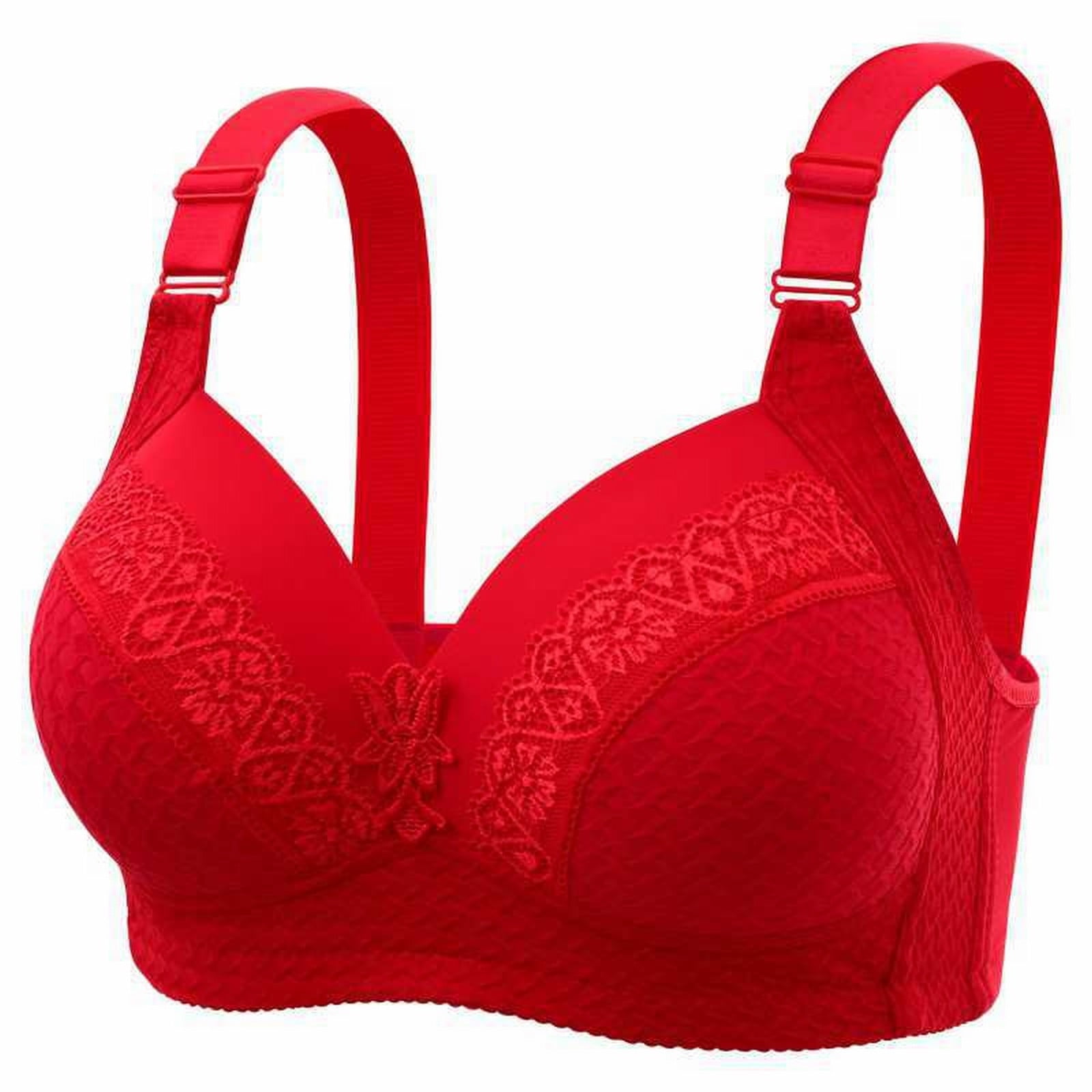 Vedolay Women's Bra Large Size Thin Underwear Beautiful Back No Gathering Upper Collection Pair ...
