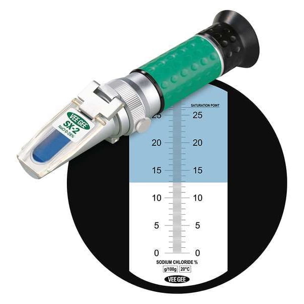 Vee Gee Analog Refractometer,NaCI 43035 - Walmart.com