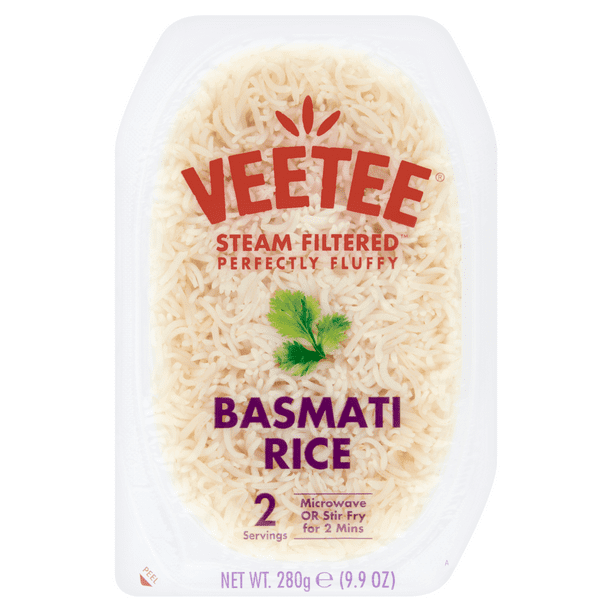 VeeTee Heat and Eat Basmati Rice – 9.9 oz, Free From artifical ...