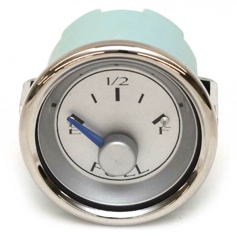 VeeThree Boat Fuel Gauge 781541PDFB | Metallic Silver / Blue - Walmart.com